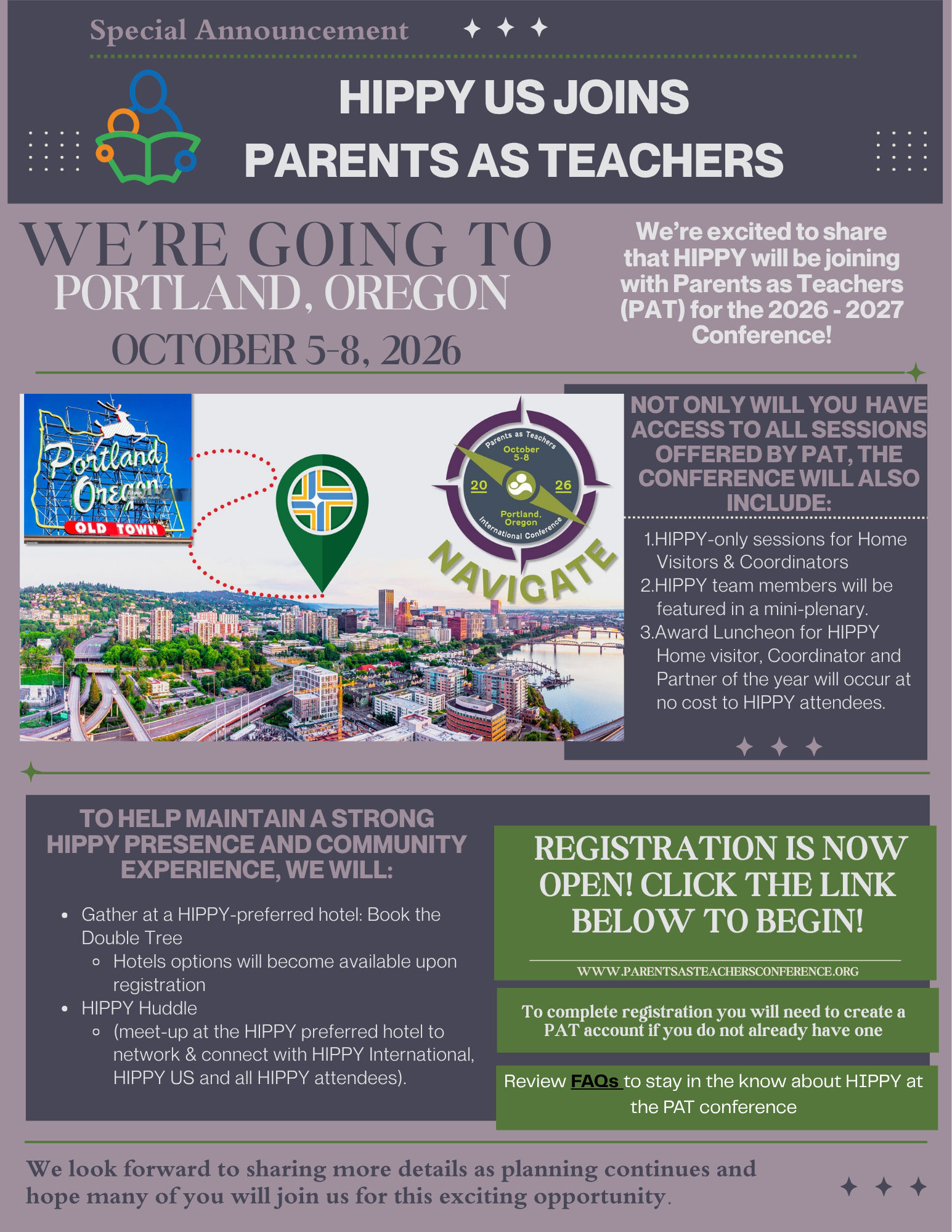 Conference | Learning begins at home HIPPY
